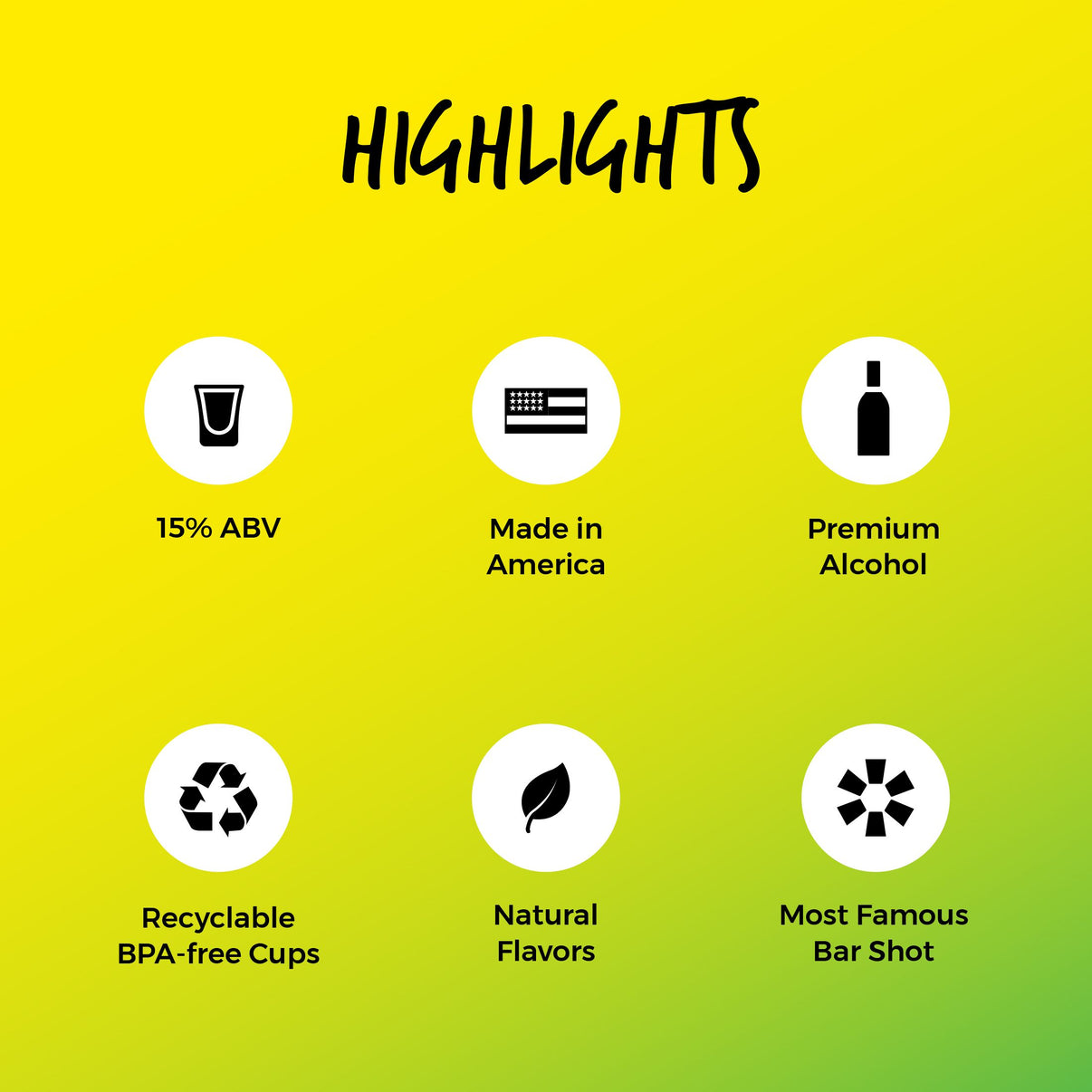 Lemon Drop Vodka Shots (8 shots) – Shottys