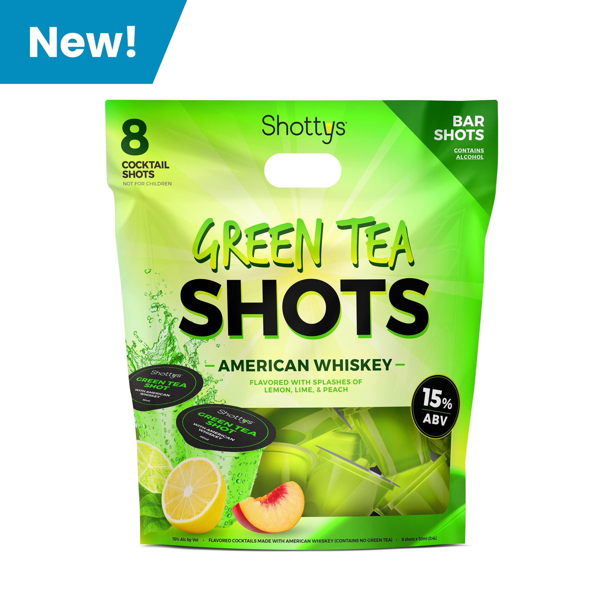 Green Tea Cocktail Shots (8 shots) – Shottys